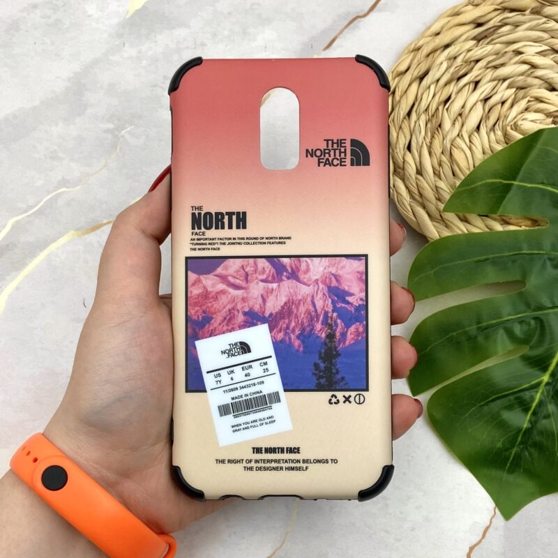 قاب گوشی Galaxy J7 Pro سامسونگ ایربگ دار ضد ضربه طرح THE NORTH FACE کد ...