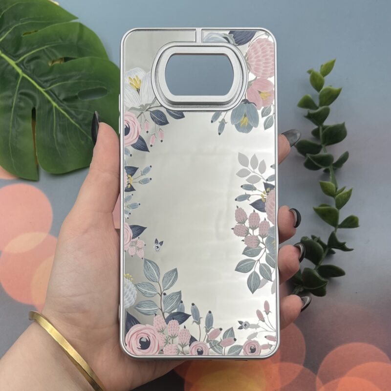 قاب گوشی Poco X3 / Poco X3 NFC / Poco X3 Pro شیائومی آینه ای Silver طرح ...